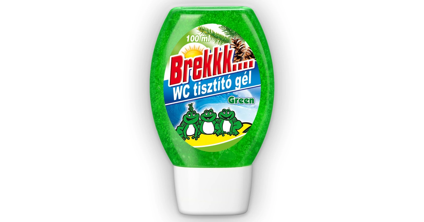 WC tisztító gél utántöltő 100 ml Brekk zöld - Norla Shop